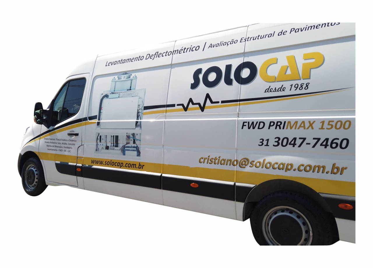 FWD - Levantamento Deflectométrico - SOLOCAP